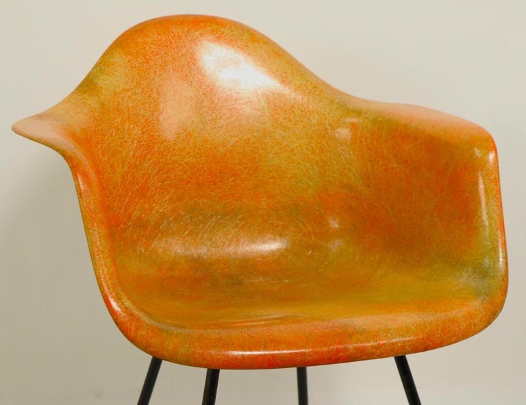 Early 1st Generation Eames Rope Edge Zenith SAX Chair at 1stDibs