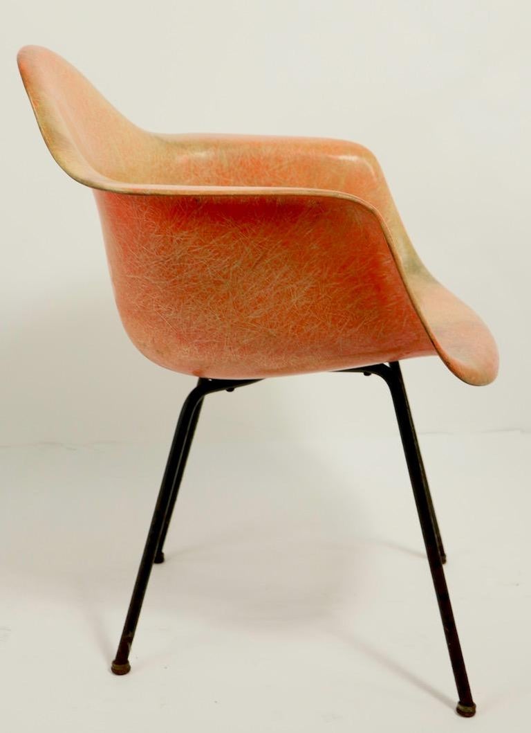 Early 1st Generation Eames Rope Edge Zenith SAX Chair at 1stDibs