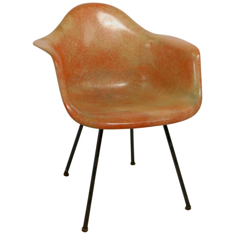 Early 1st Generation Eames Rope Edge Zenith SAX Chair at 1stDibs