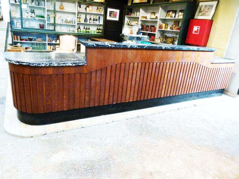 Large Art Deco Style Bar Counter at 1stDibs