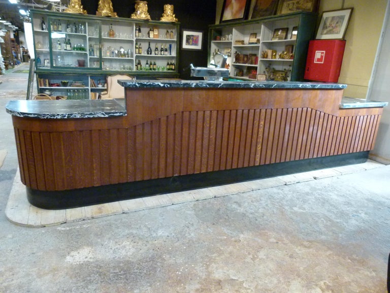 Large Art Deco Style Bar Counter at 1stDibs