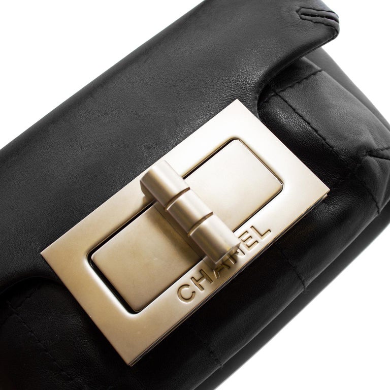 Early 2000s Chanel Black Quilted Reissue Mini Bag at 1stDibs
