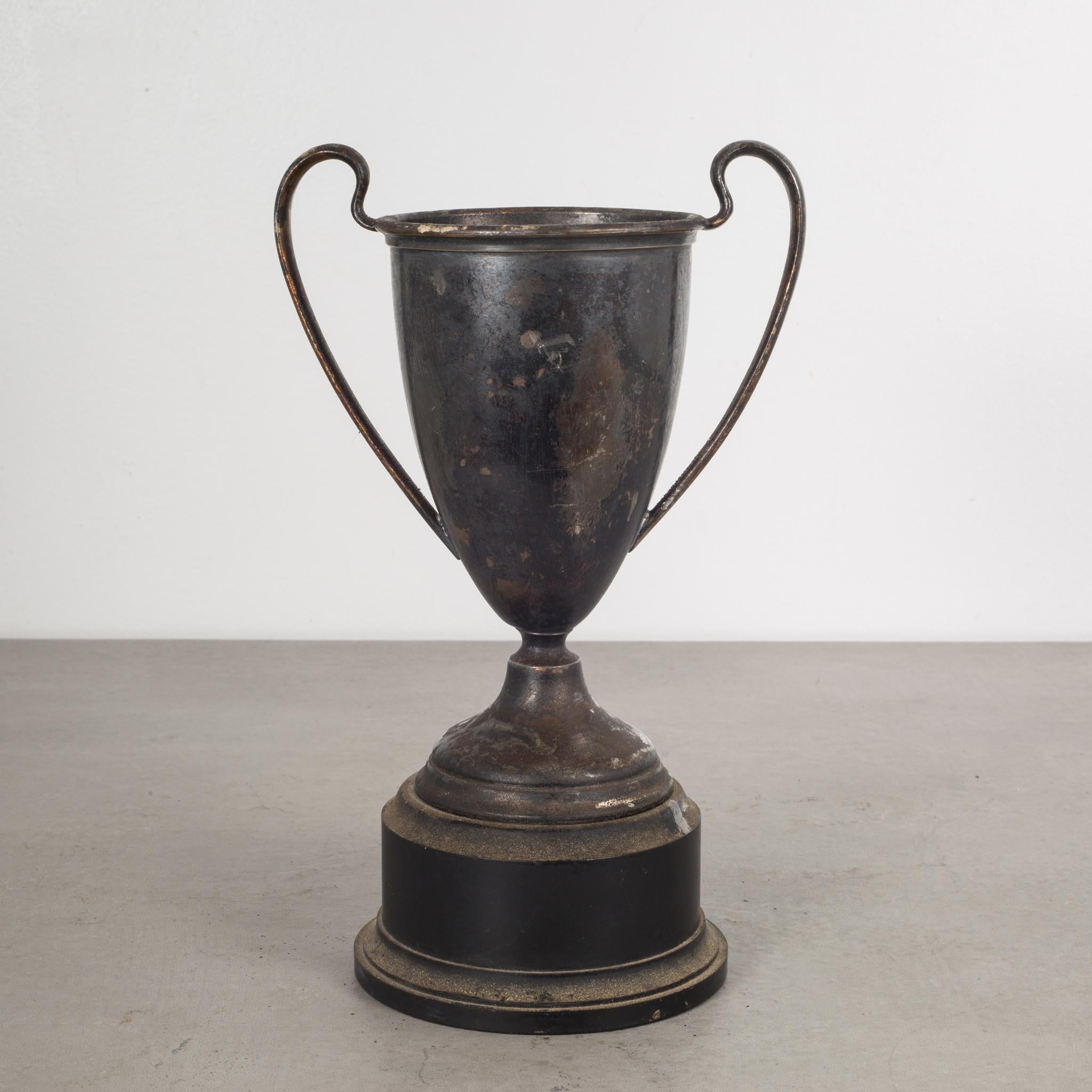 Early 20th Century Antique Silver Plated 1st Place Trophy, circa 1935 ...
