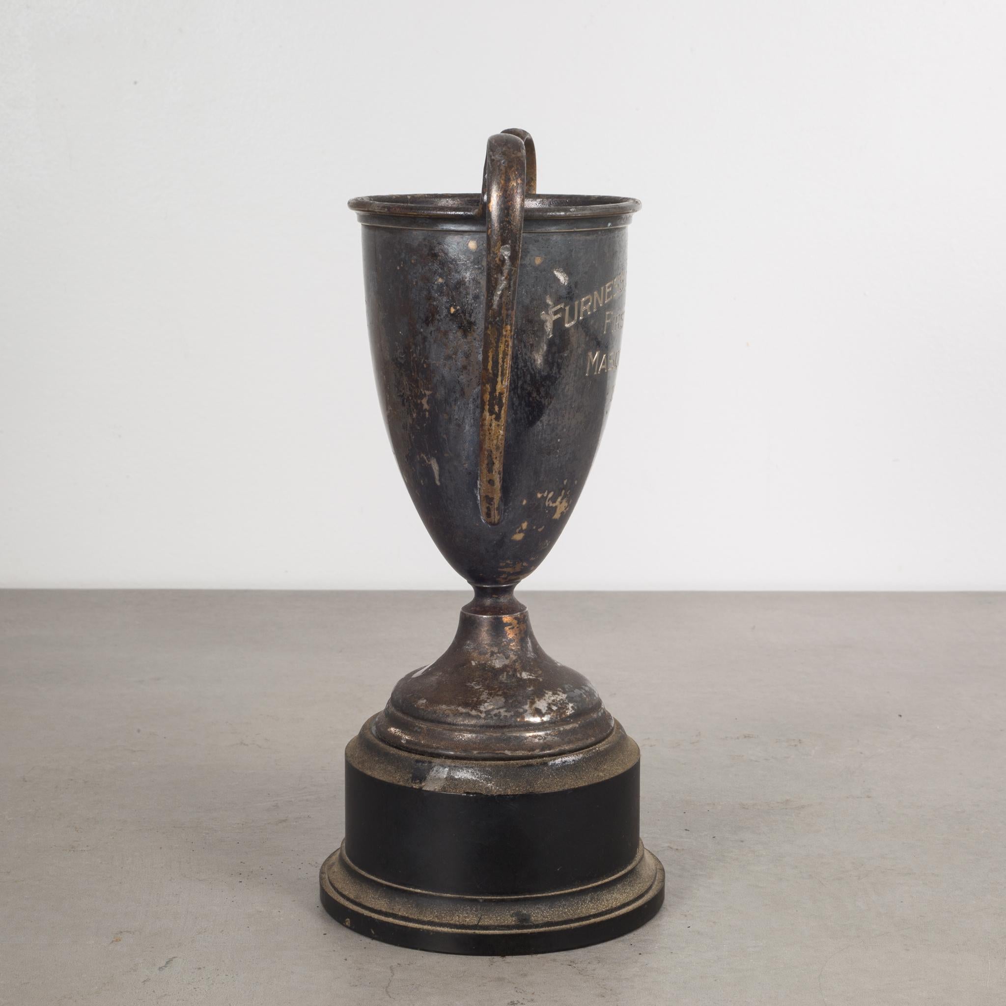 Early 20th Century Antique Silver Plated 1st Place Trophy, circa 1935 ...