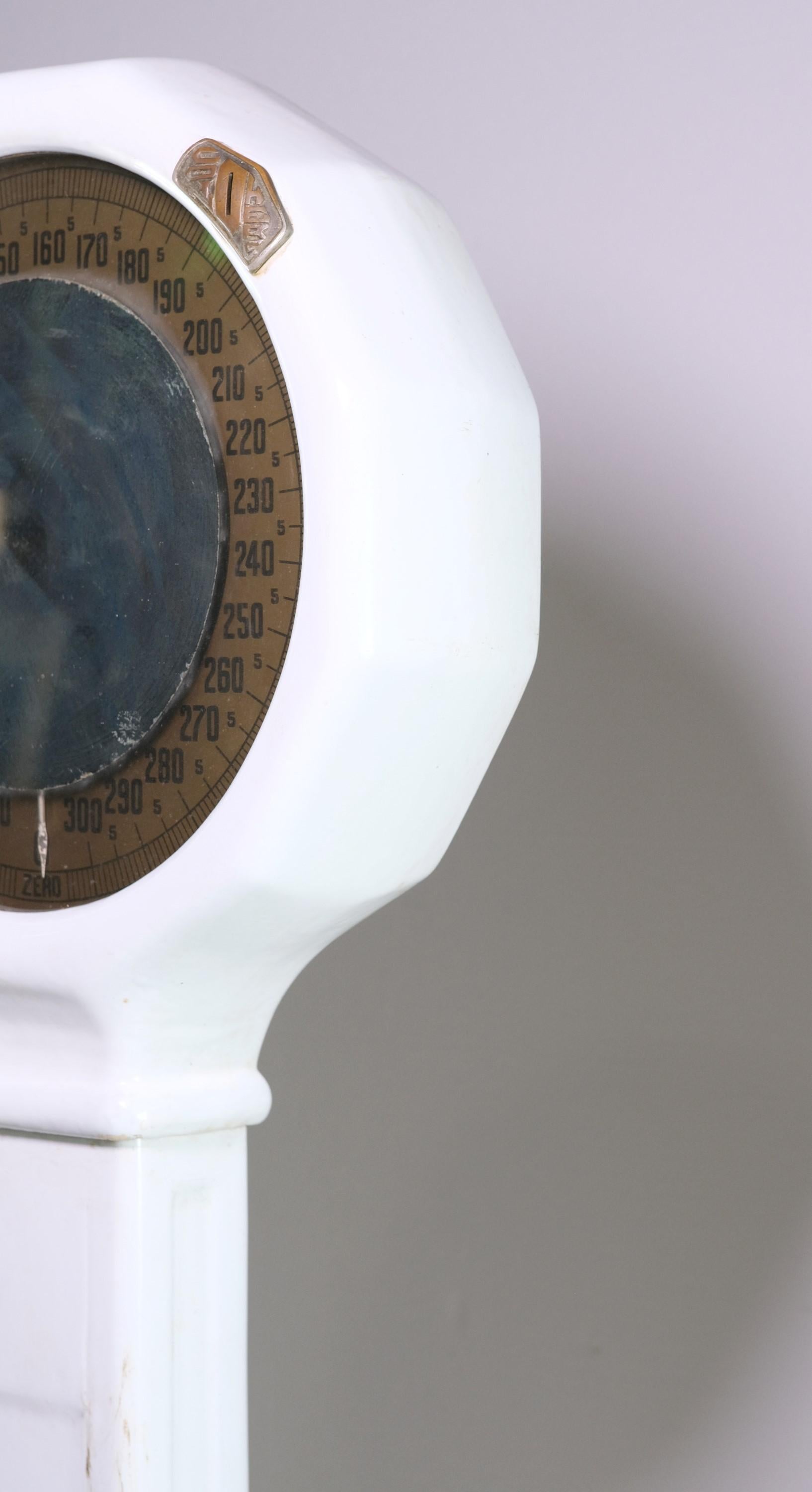 Cast Iron Lollipop Scale w Mirror National Automatic Machines Co. For ...