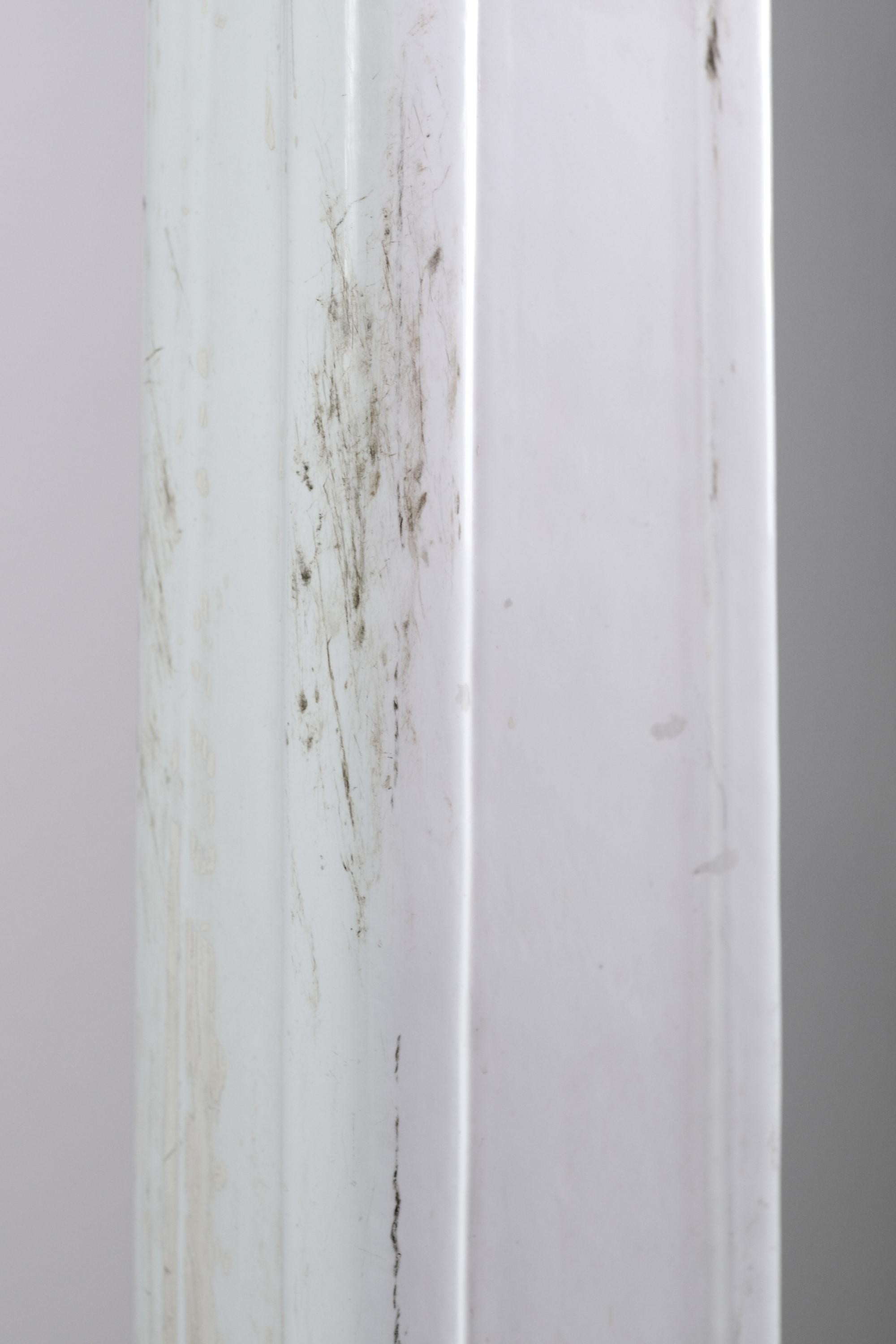 Early 20th C Cast Iron Lollipop Scale w Mirror National Automatic ...