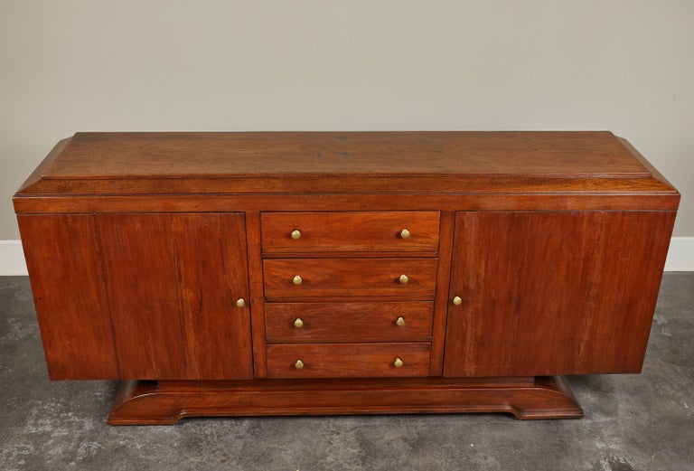 Early 20th Century Colonial Art Deco Rosewood Sideboard For Sale at 1stDibs