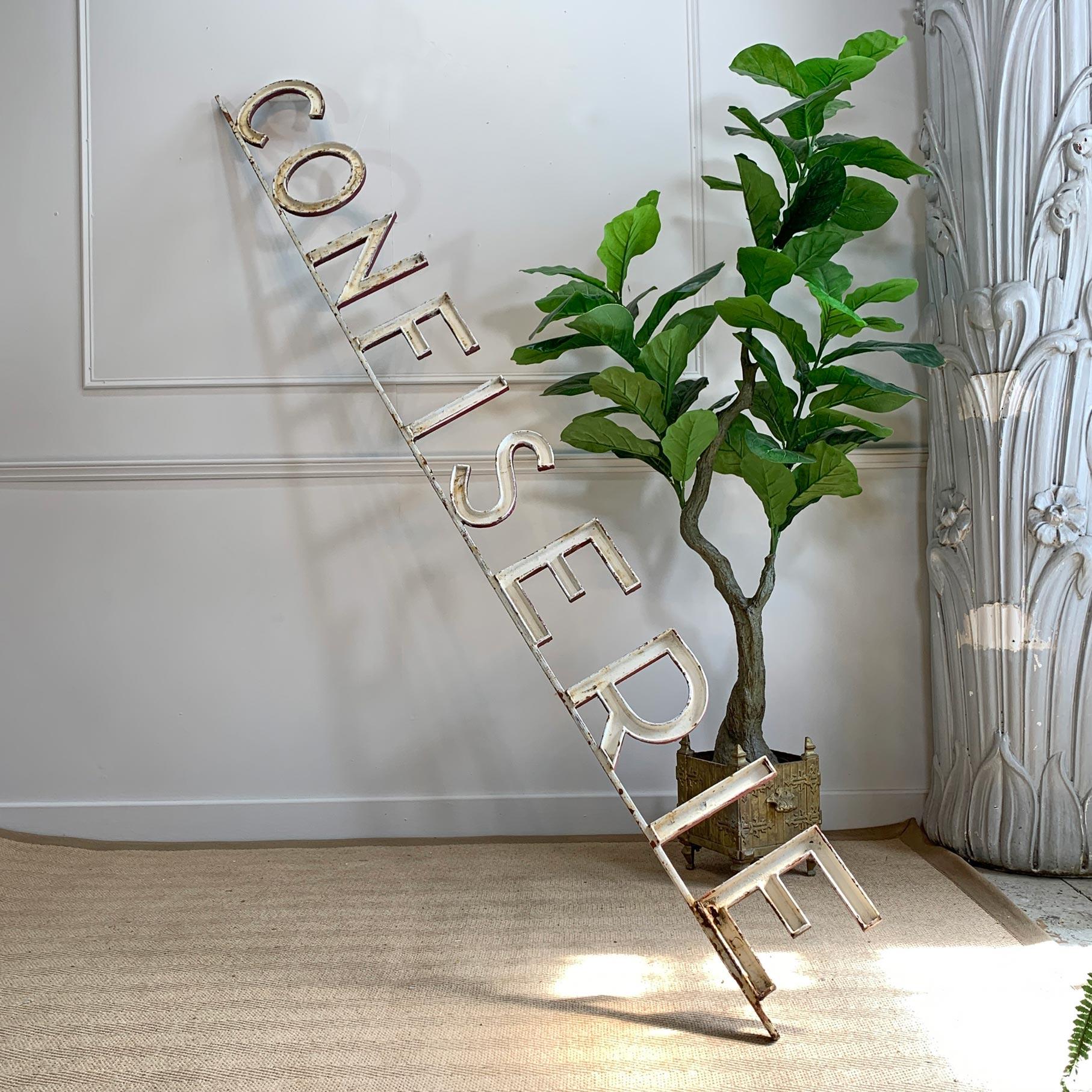 Early 20th C French Confiserie (confectionery) Shop Trade Sign at 1stDibs