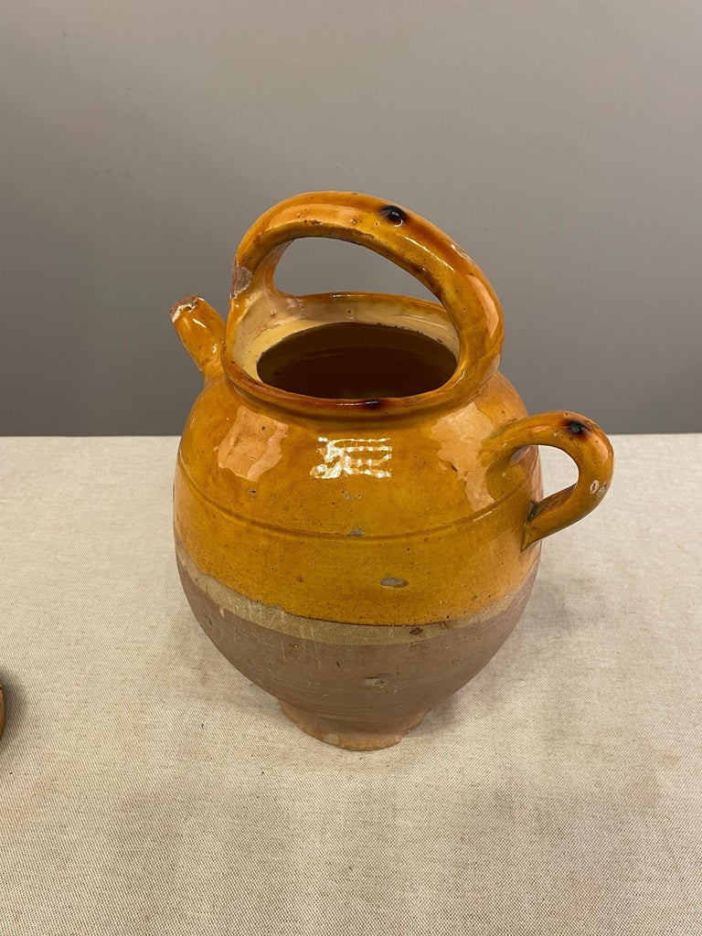 Early 20th C. French Terracotta Vinaigrier or Vinegar Jug For Sale at ...