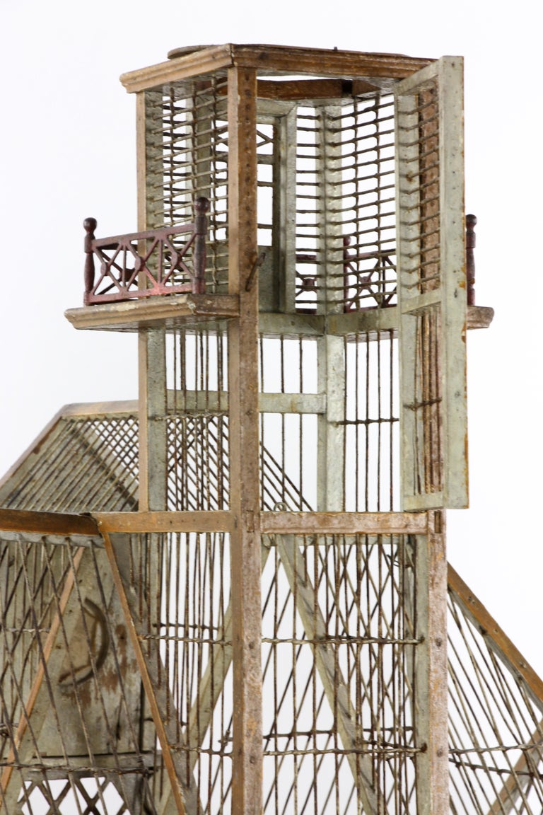 French Bird House Two-Level at 1stDibs
