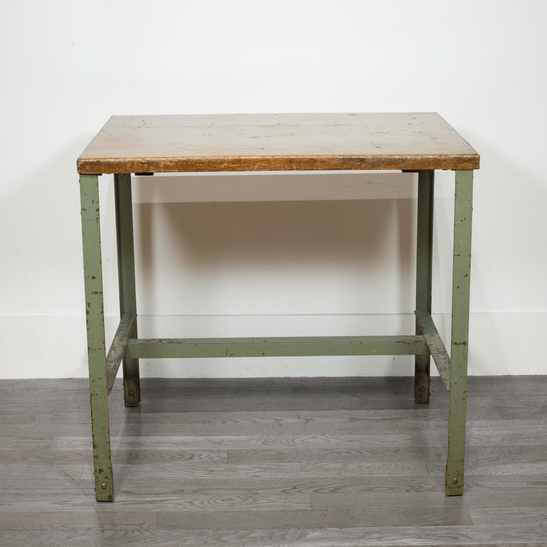 Early 20th Century Industrial Machinist's Work Table, circa 1940 For ...