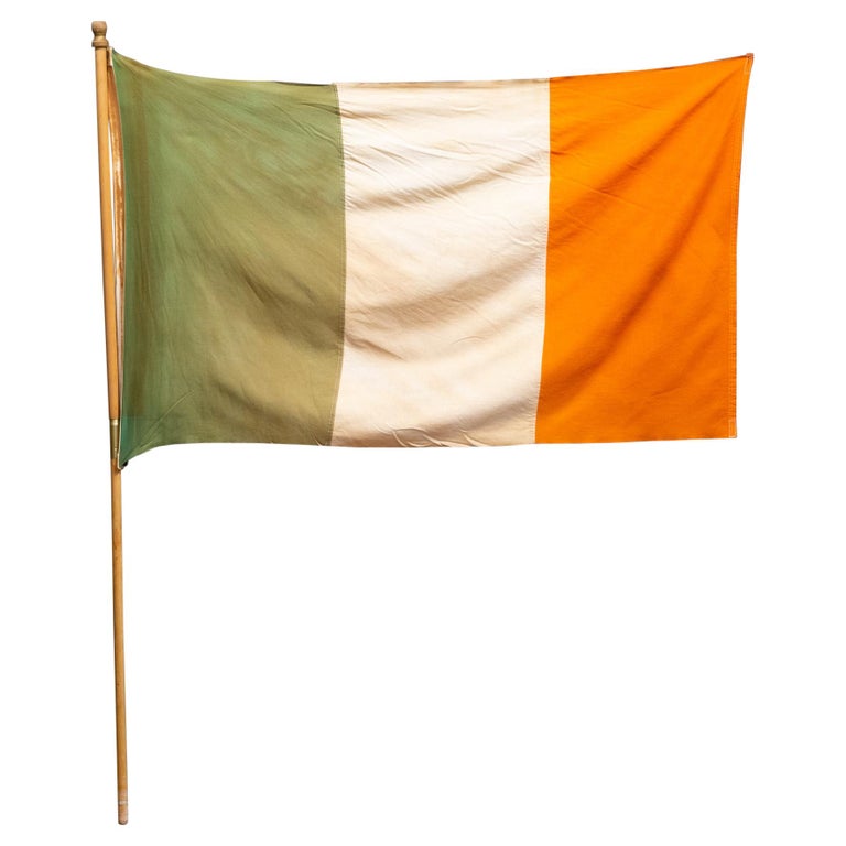 Early 20th C. Irish Flag, c.1950 at 1stDibs