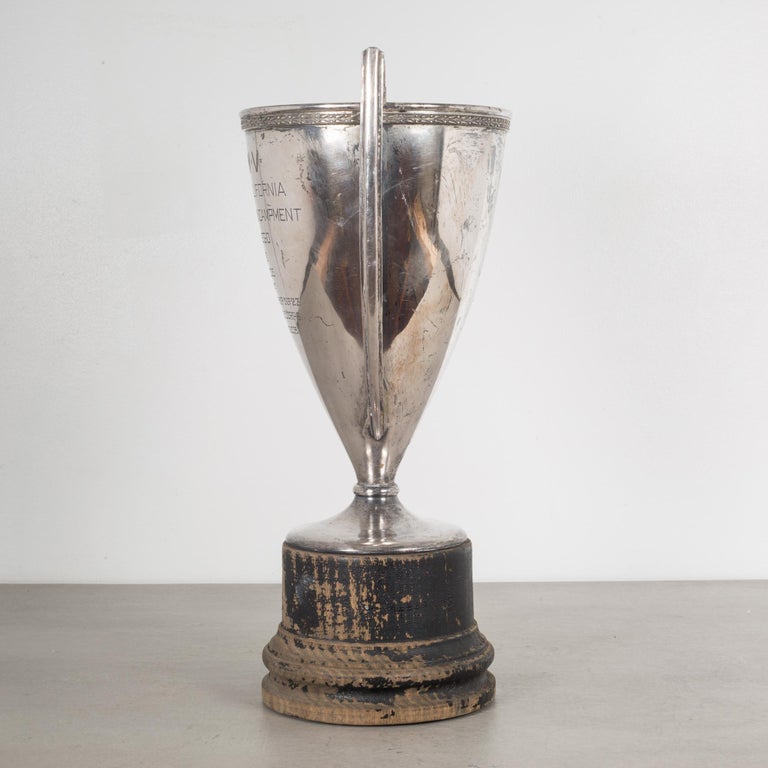 Early 20th Century Large "1st Place" Loving Cup Trophy, 1928 For Sale ...