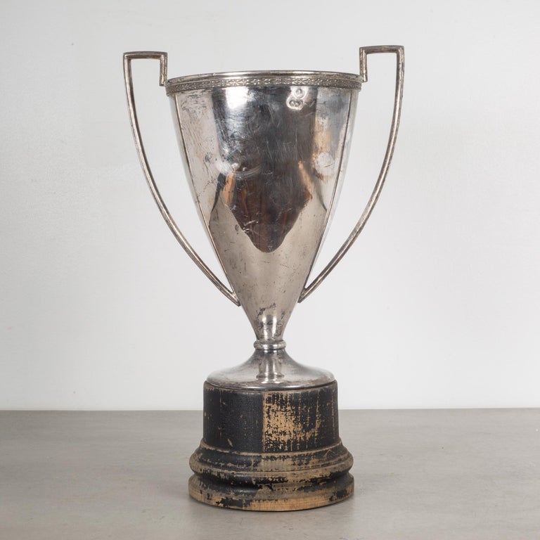 Early 20th Century Large "1st Place" Loving Cup Trophy, 1928 For Sale ...
