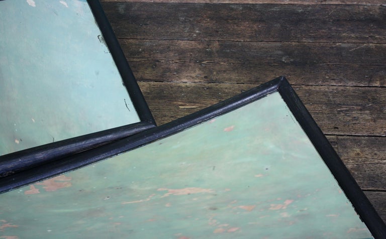 Pair of Glass Distortion Carnival Fairground Mirrors Concave and Convex ...