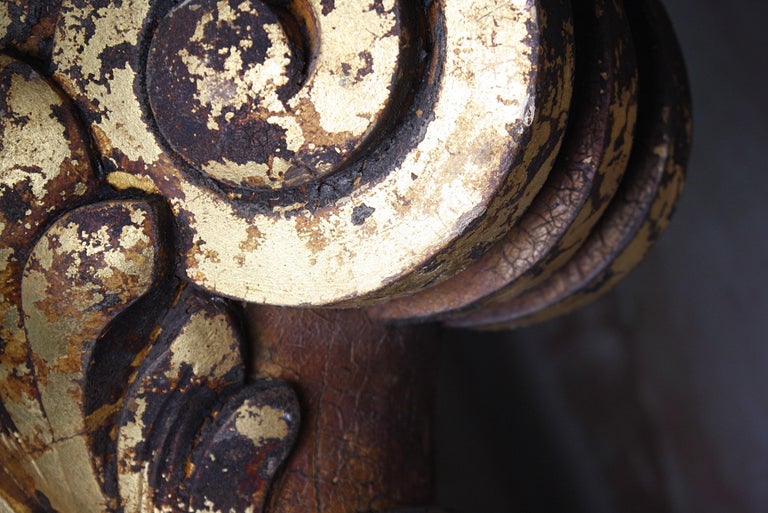 Early 20th C Robert Lakin and Co Fairground Carnival Circus Pillars ...
