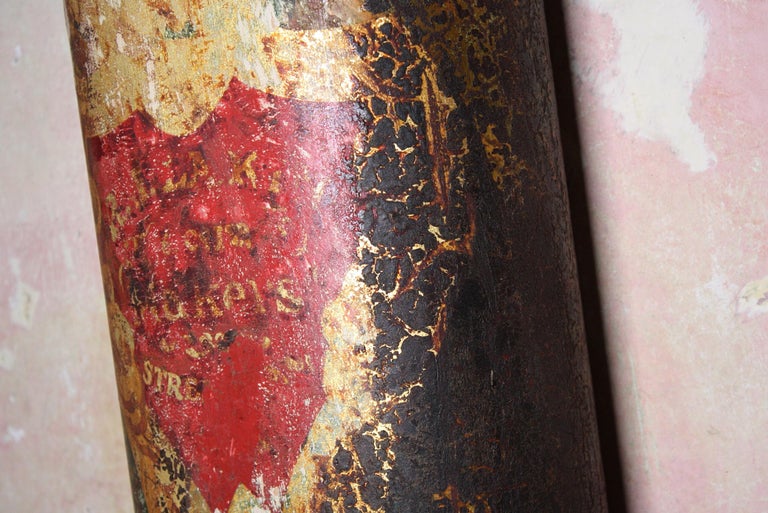 Early 20th C Robert Lakin and Co Fairground Carnival Circus Pillars ...