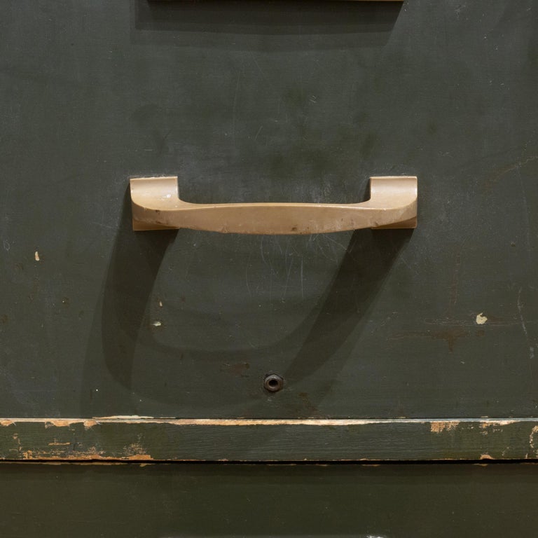 Early 20th C. "The Victor" Wooden File Cabinet, c.1940 For Sale at 1stDibs