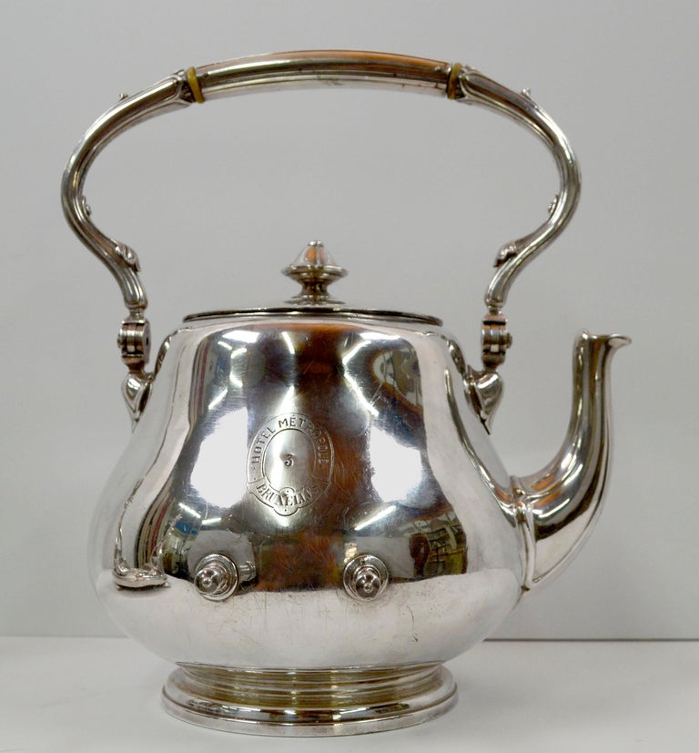 Early 20th Cent. Christofle Hotel Metropole Silver Plated Tilting ...