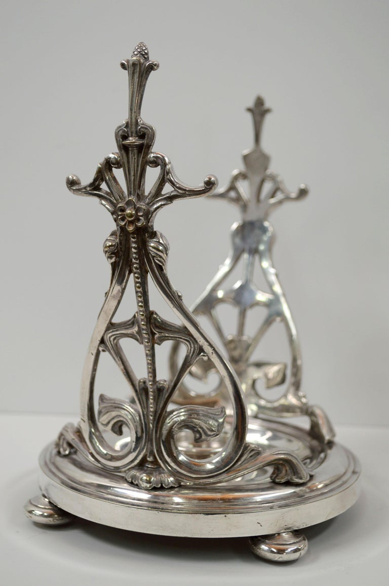 Early 20th Cent. Christofle Hotel Metropole Silver Plated Tilting ...