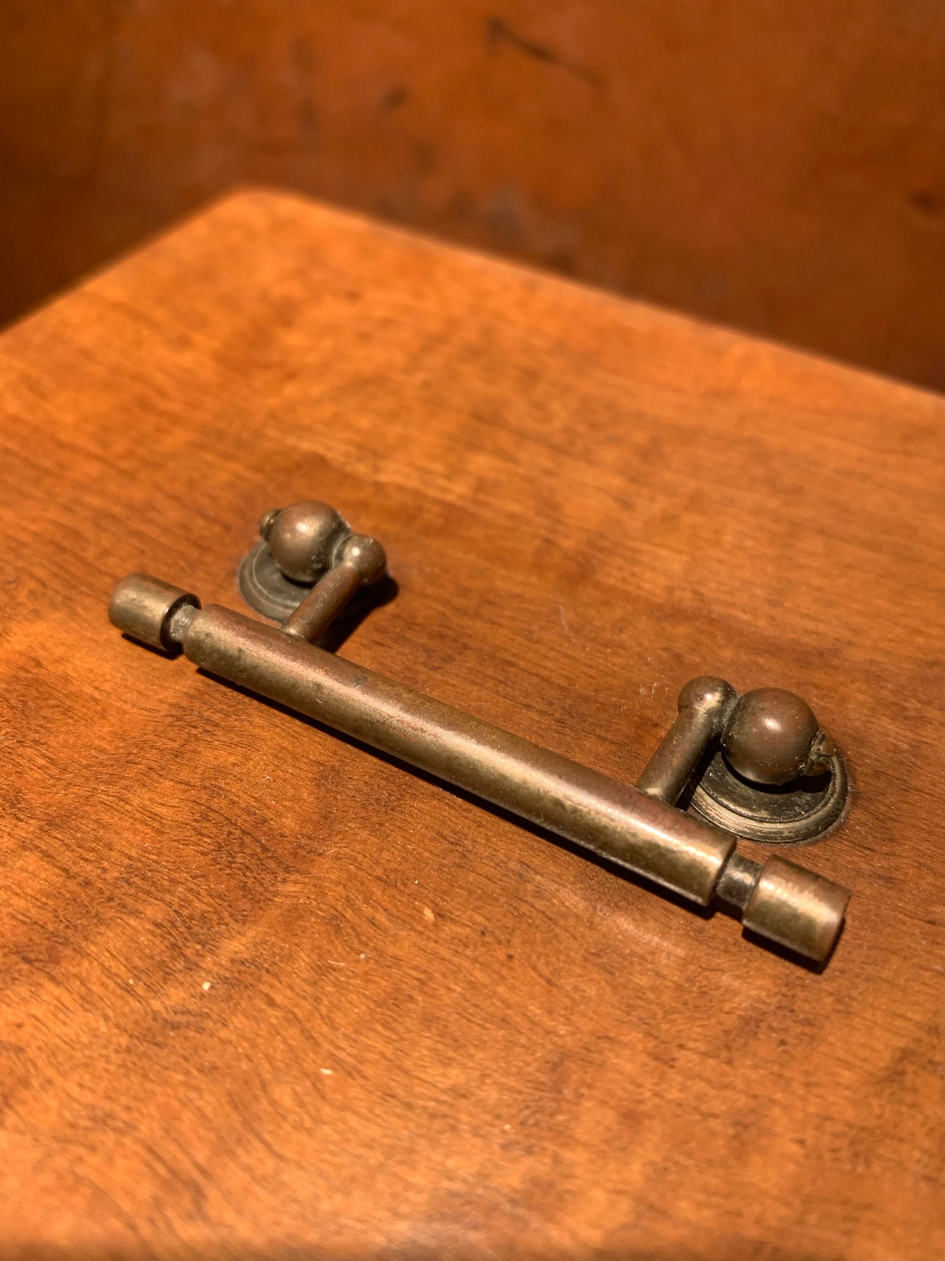 Early 20th Century Writing Box with Key For Sale at 1stDibs