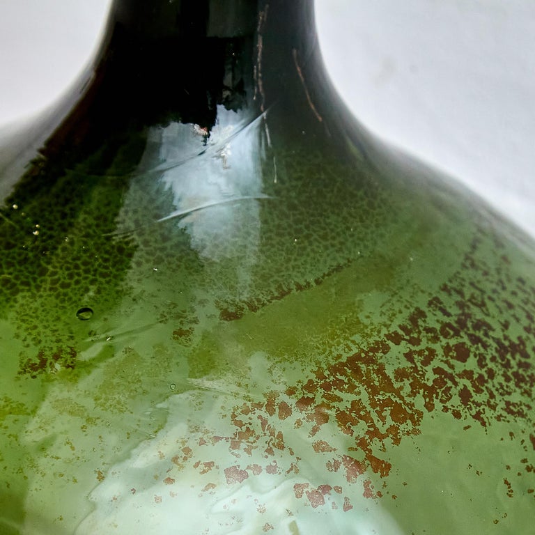 Early 20th Century Spanish Glass Bottle Vase, circa 1940 For Sale at ...