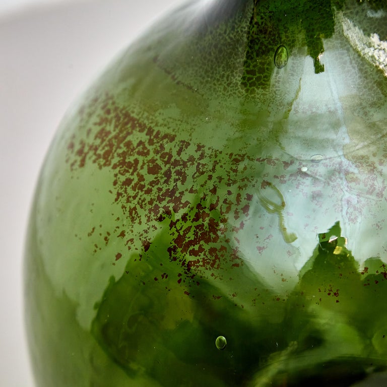 Early 20th Century Spanish Glass Bottle Vase, circa 1940 For Sale at ...