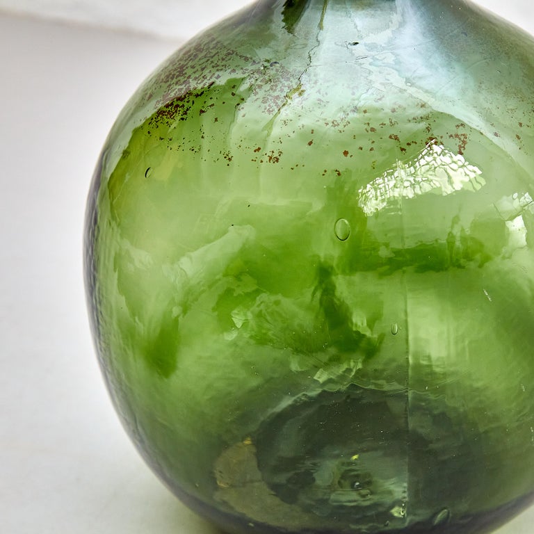 Early 20th Century Spanish Glass Bottle Vase, circa 1940 For Sale at ...