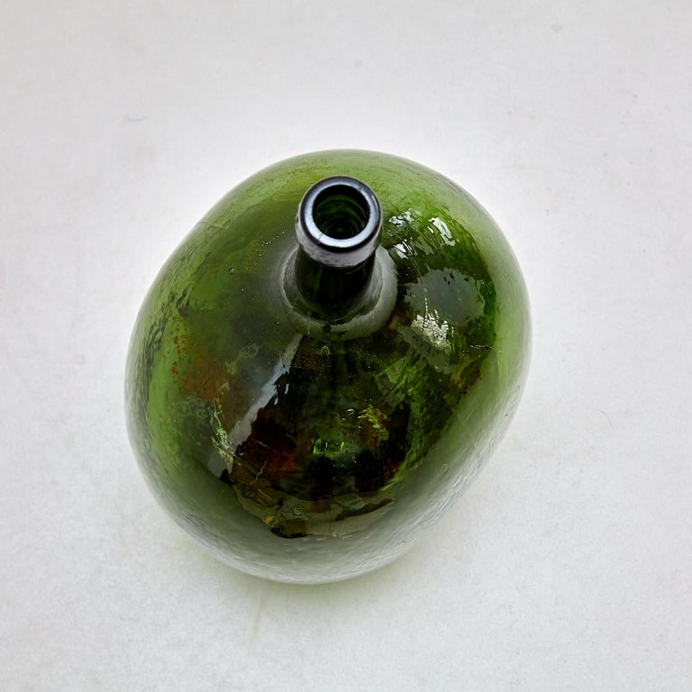 Early 20th Century Spanish Glass Bottle Vase, circa 1940 For Sale at ...