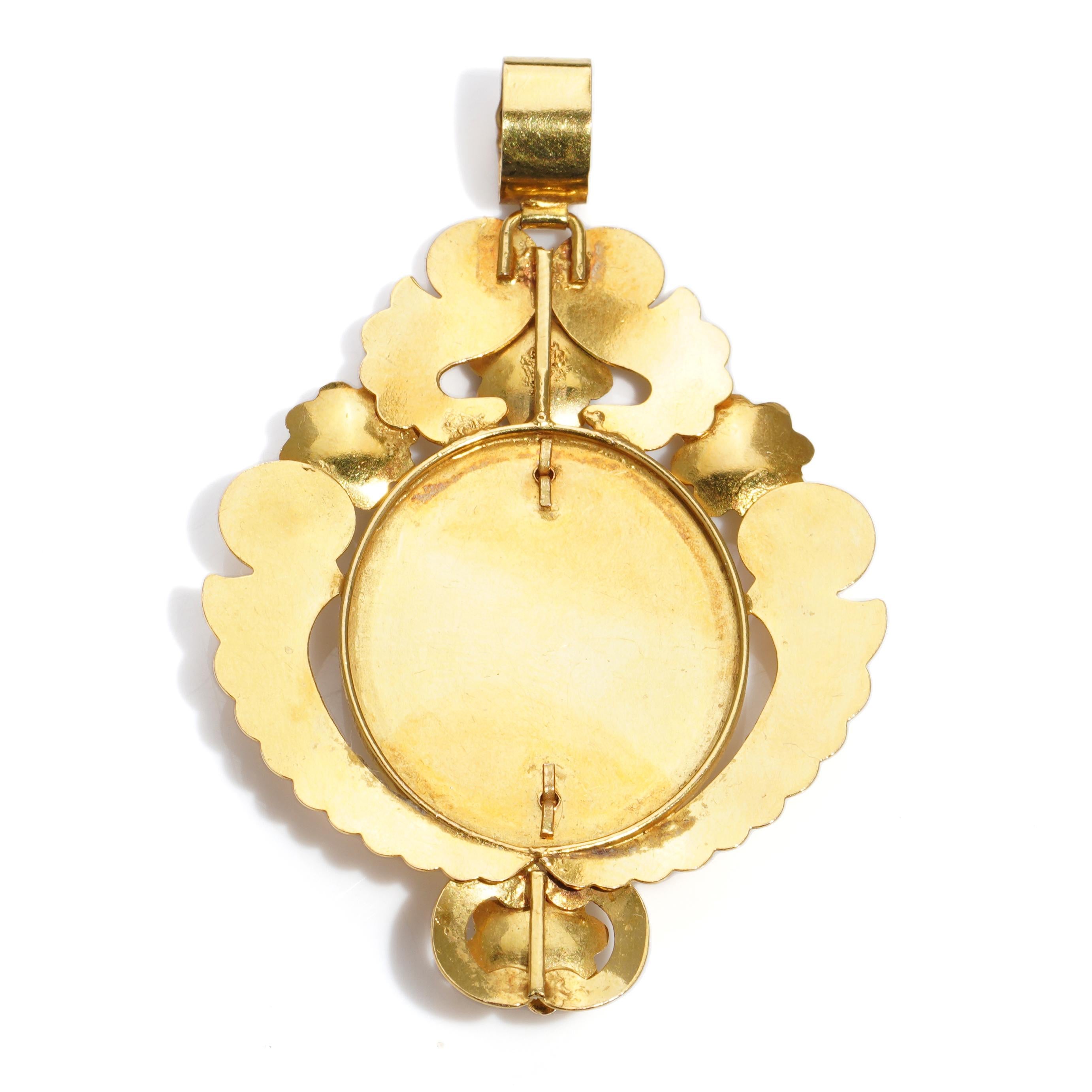 Early 20th Century 20kt Gold Pendant For Sale at 1stDibs | monet ...
