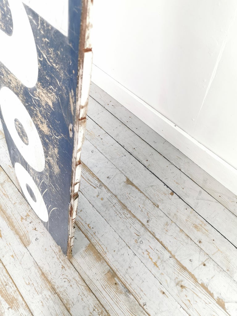 Early 20th Century 9 Foot Reclaimed Advertising Wooden Sign for Typhoo ...