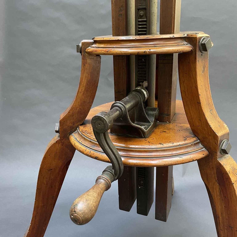 Early 20th Century Adjustable Studio Camera Tripod Stand For Sale at ...