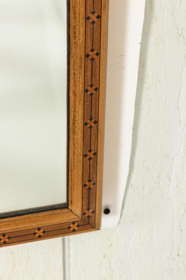 Early 20th Century Aesthetic Movement Oak Mirror For Sale at 1stDibs