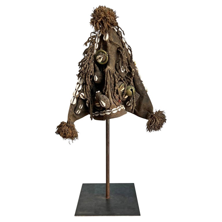 Early 20th Century African Hunter's Hat on Custom Mount For Sale at 1stDibs
