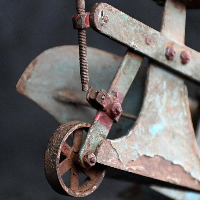 Early 20th Century Agricultural Ploughing Maquette Model For Sale at ...