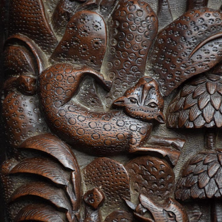 Early 20th Century, Amazing Hand Carved Indian Cigar Box For Sale at ...