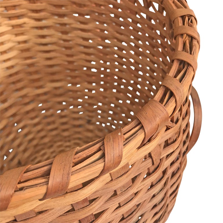 Early 20th Century American Feather Basket at 1stDibs