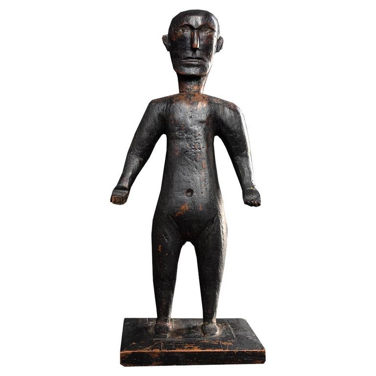 Early 20th Century American Folk-Art Figure at 1stDibs