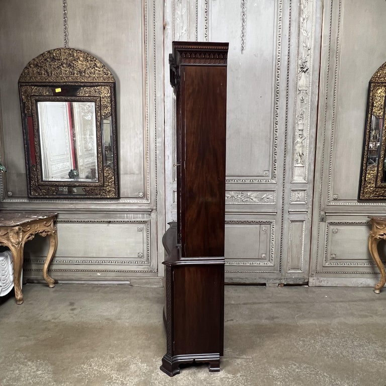 Early 20th Century American George II Style Breakfront China Cabinet ...