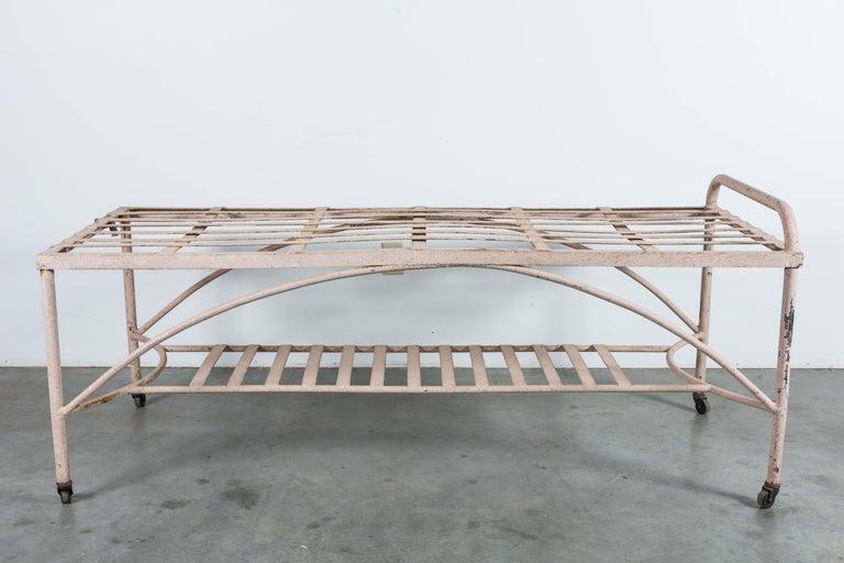 Early 20th Century American Iron Prison Bed at 1stDibs