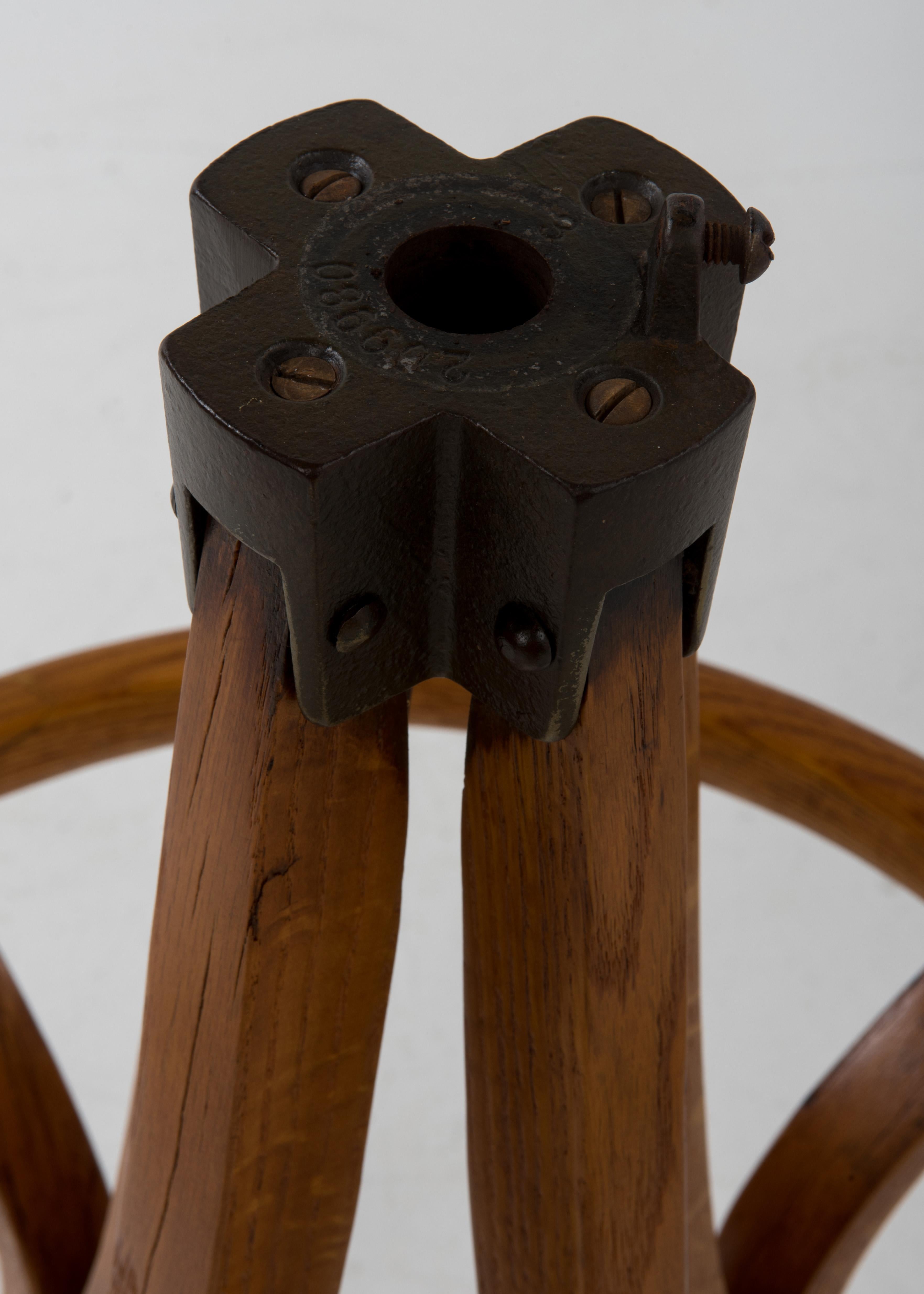 Early 20th Century Antique Architect Architectural Industrial Oak ...