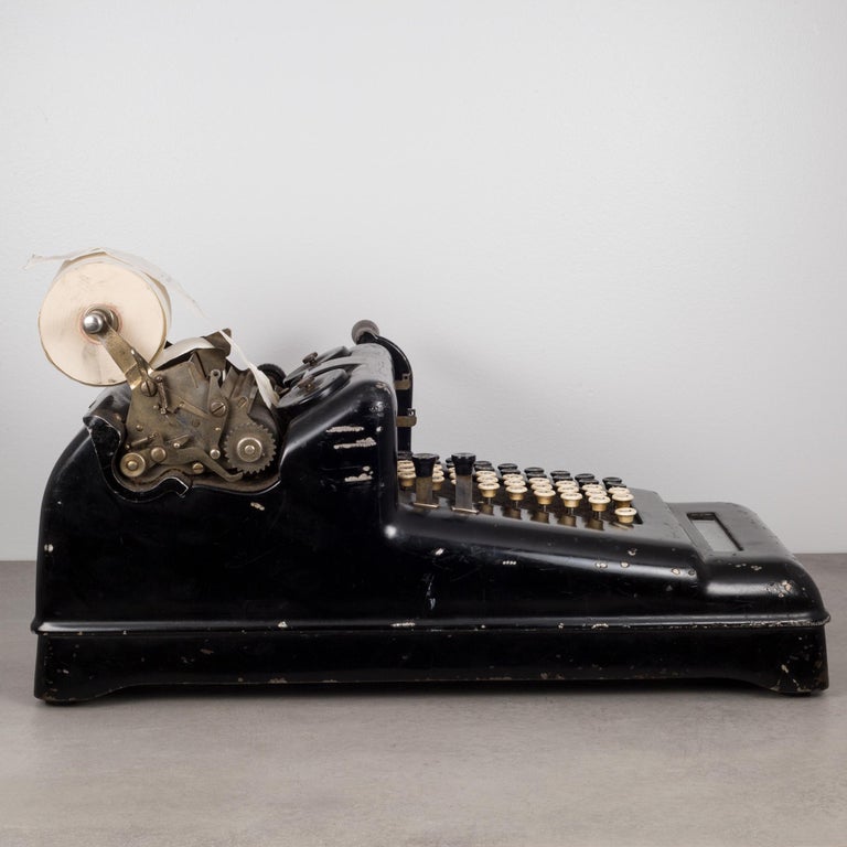 Early 20th Century Antique Burroughs Adding Machine, circa 1910 at 1stDibs