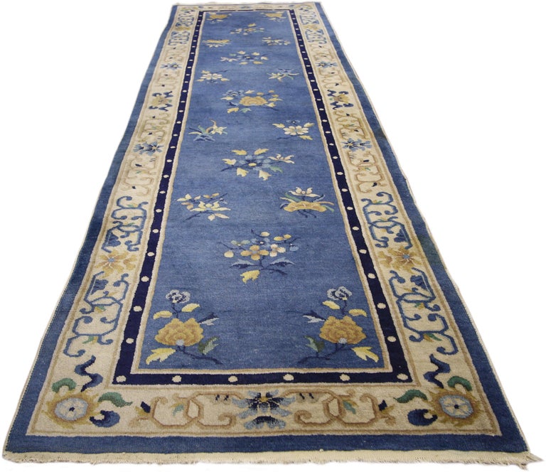 Early 20th Century Antique Chinese Art Deco Hallway Runner at 1stDibs