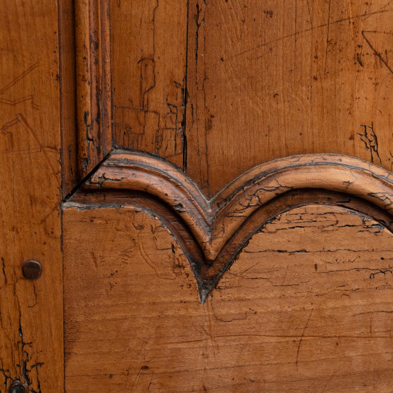 Early 20th Century Antique Traditional Spanish Wood Wardrobe For Sale ...