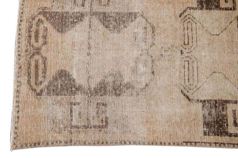 Early 20th Century Antique Turkish Wool Runner For Sale at 1stDibs