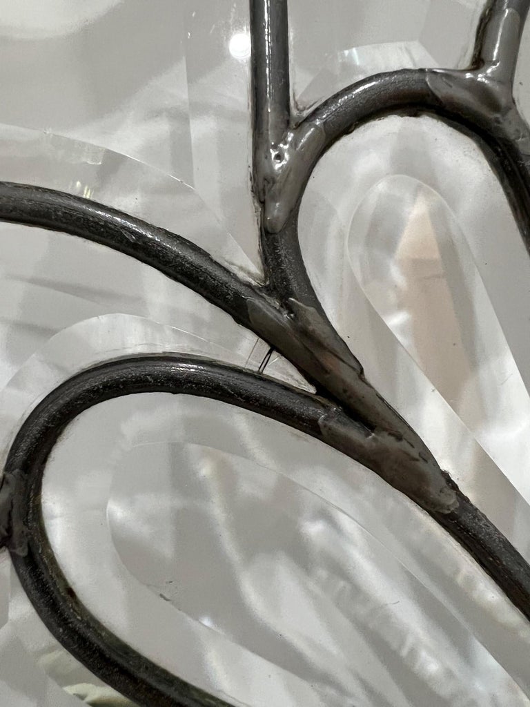 Early 20th Century Antique Victorian Beveled Glass Window in Original ...