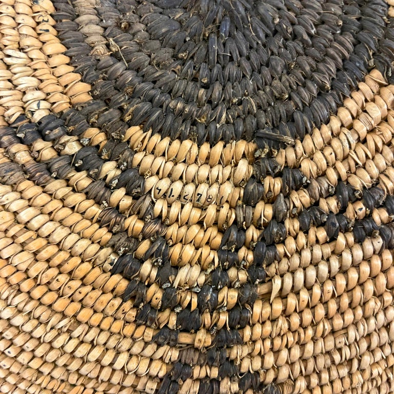 Early 20th Century Apache Tray Basket For Sale at 1stDibs | apache baskets