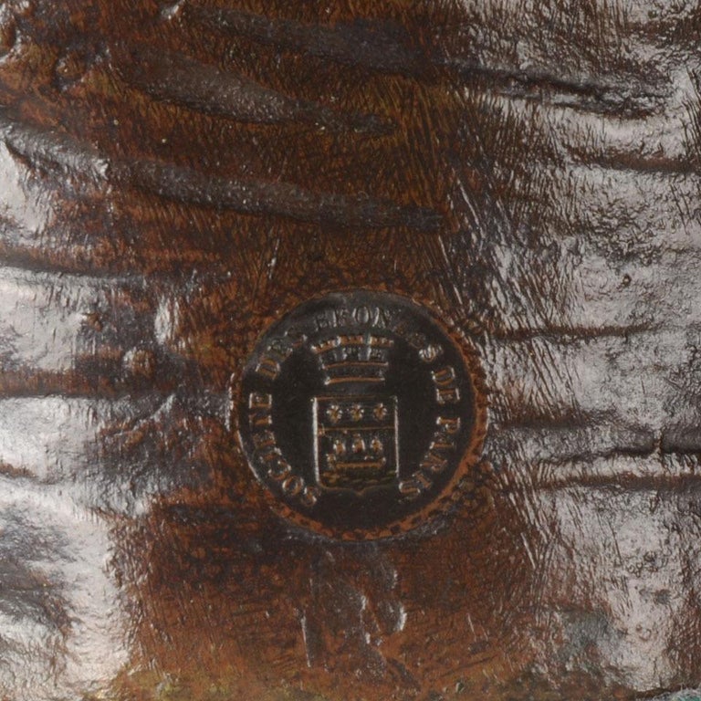 Early 20th Century Art Nouveau Bust entitled “Brigitte” by Van Der ...