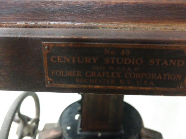 Early 20th Century Box Camera with Mechanical Stand at 1stDibs