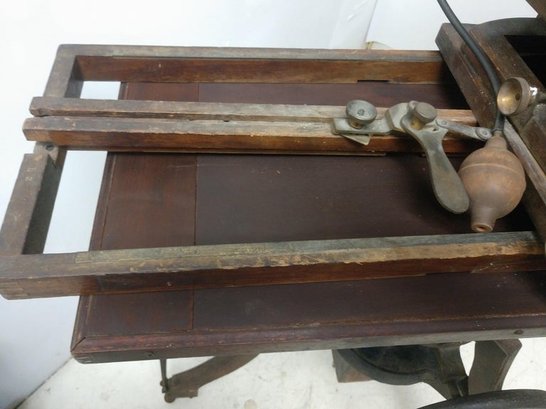 Early 20th Century Box Camera with Mechanical Stand at 1stDibs